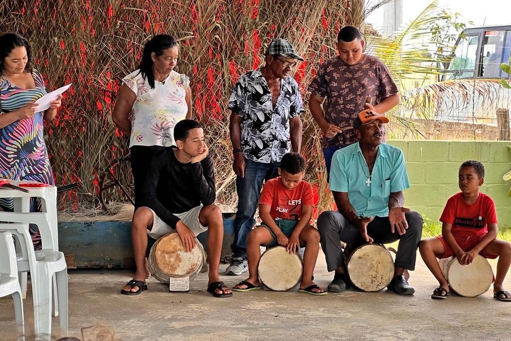 Comunidade quilombola do Degredo promove oficina de jongo mirim ...